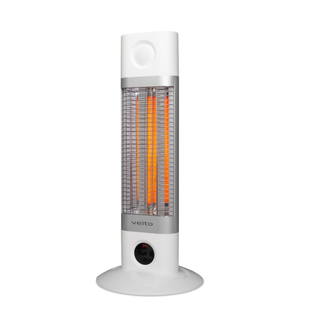 Veito Blade S2500 Silver Patio Heater | Veito UK