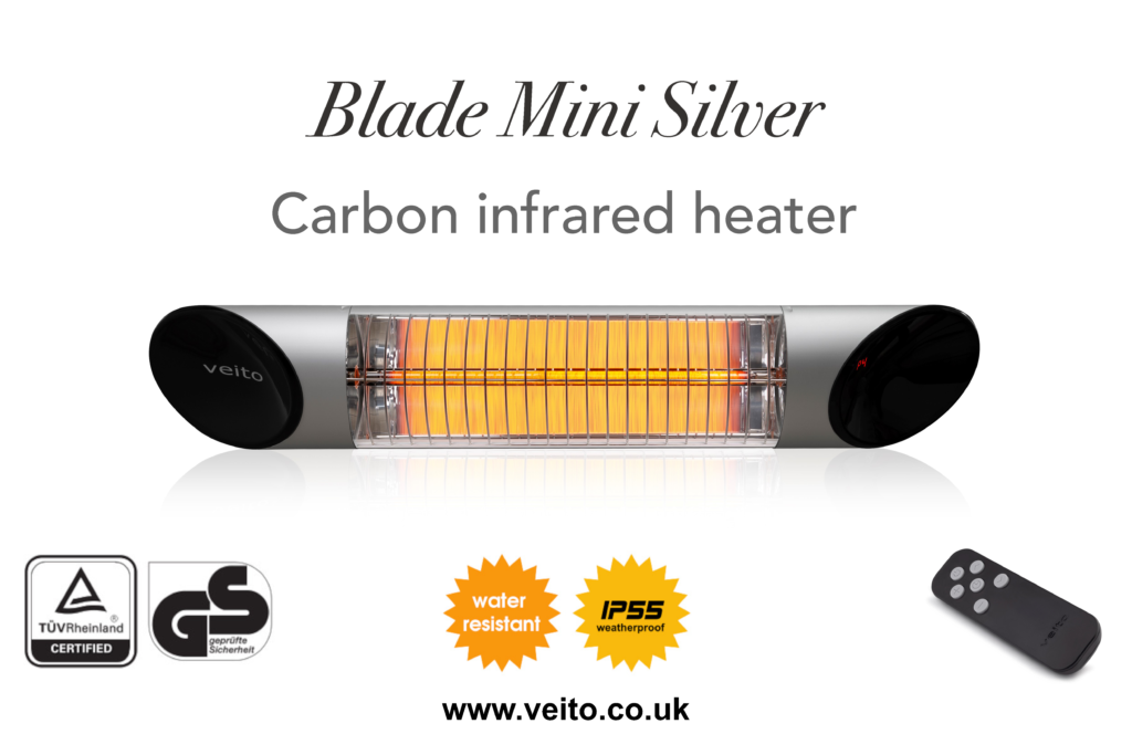 Veito Carbon Infrared Patio Heaters & Water Heaters